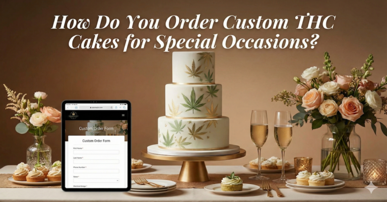 How Do You Order Custom THC Cakes for Special Occasions?